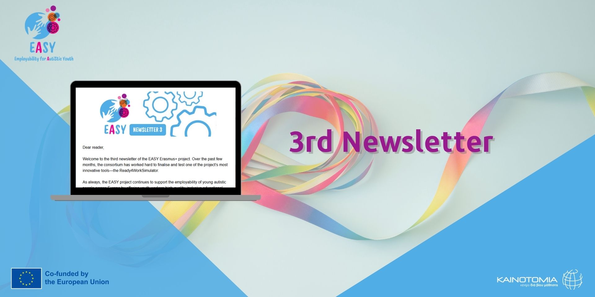 The 3rd EASY project Newsletter is now available! - Kainotomia