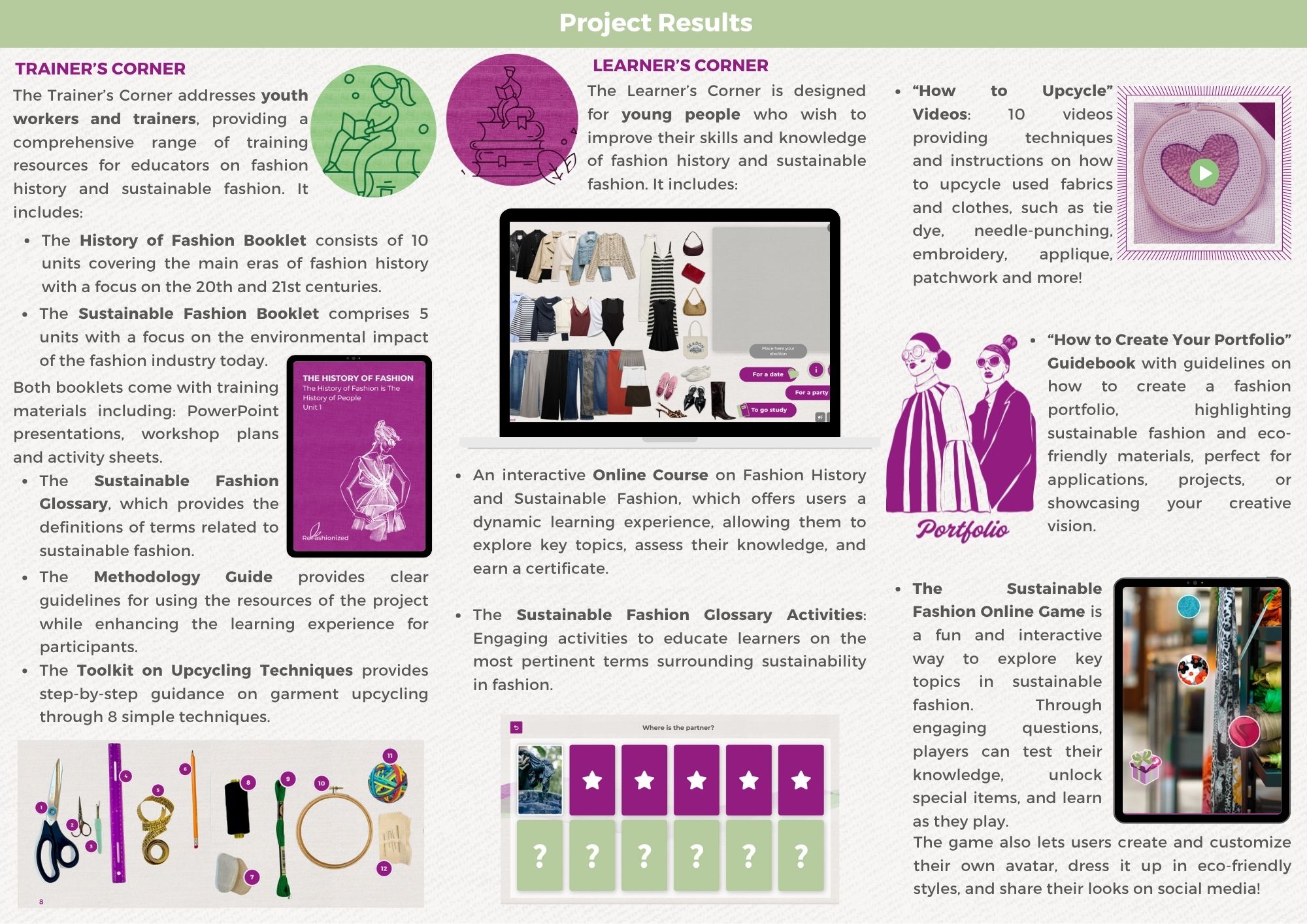 We present the e-leaflet of the ReFashionized project - Kainotomia